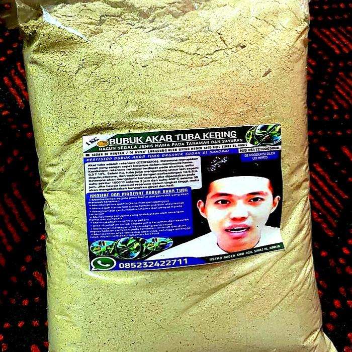 Jual Serbuk Akar Tuba Kering (1Kg), Racun Hama Pada Tanaman/Sayuran ...