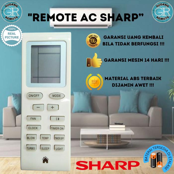 Jual Remote remot AC Sharp YB1FA Multi fungsi - Jakarta Barat - gudang ...