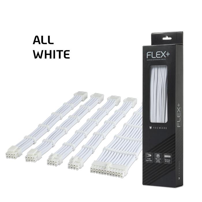 Promo TECWARE FLEX PLUS PSU Extension Set (5Pcs Power Supply Cables ...
