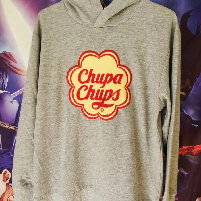 Jual Chupa Chups Official Hoodie Jaket Original Second Merch Grey Japan ...
