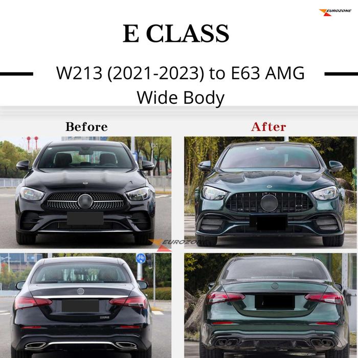 Jual Bodykit E63 AMG Wide Body for Mercedes E Class W213 2021-2023 - Jakarta Utara - eurozone.id ...
