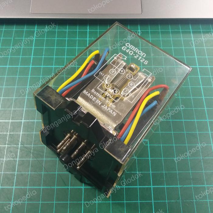 Jual Omron relay G4Q-212S coil 220Vac Ratchet relay 2 poles - Jakarta ...