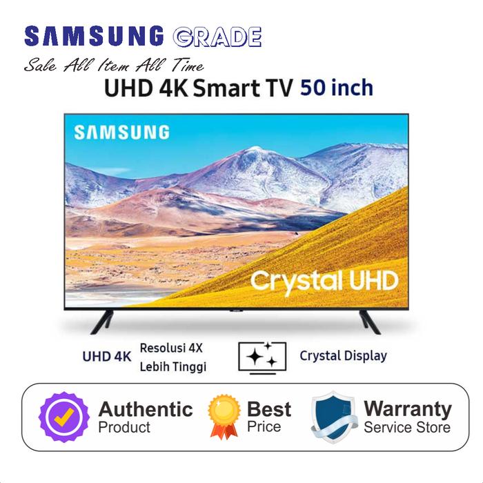 Jual SAMSUNG 50" Inch Crystal UHD 4K Smart TV TU8000 (2020) - Kota Semarang - Samsung Grade ...