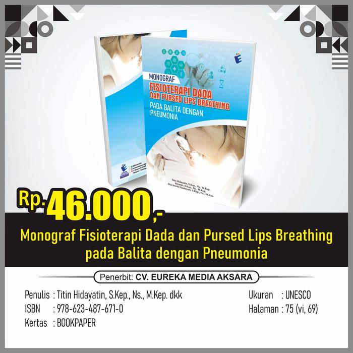 Jual Monograf Fisioterapi Dada dan Pursed Lips Breathing... Pneumonia ...