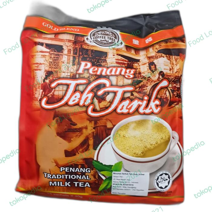 Jual Coffee Tree Penang Teh Tarik Tradisional Milk Tea Isi 30s ...