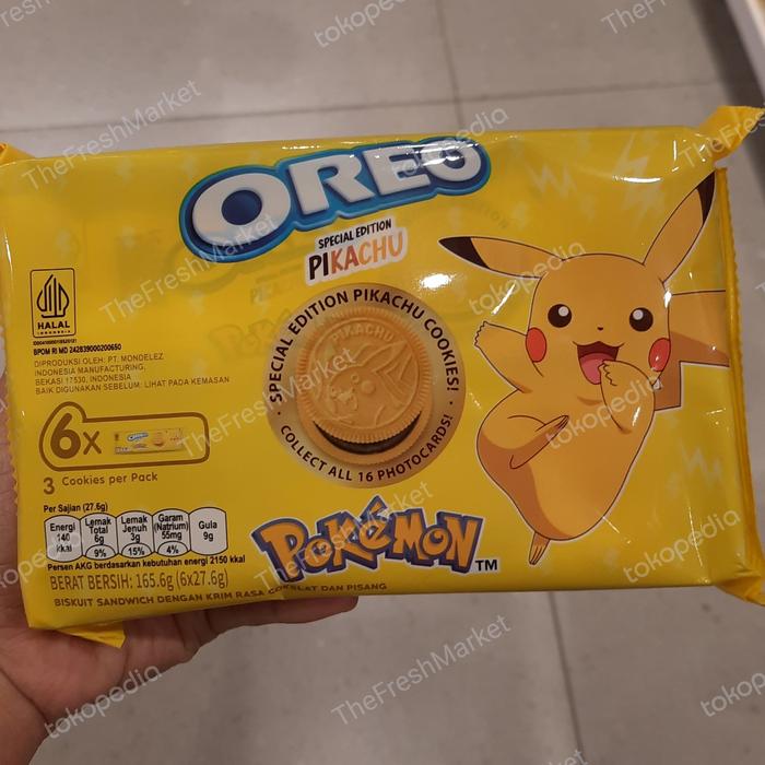 Jual oreo pikachu pokemon spesial edition - Jakarta Pusat ...