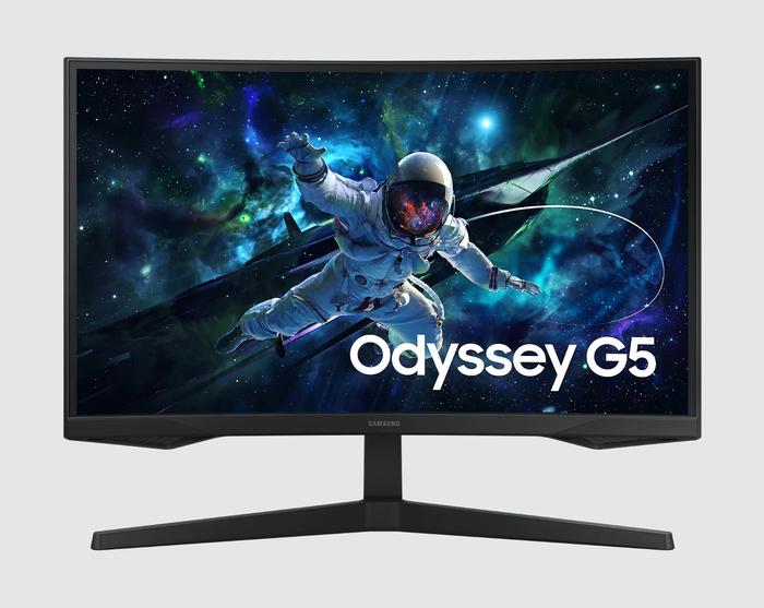 Promo SAMSUNG Odyssey G5 27" S27CG552 165Hz Curved Gaming Monitor Cicil ...
