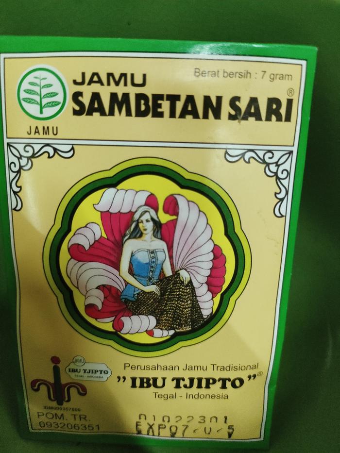 Jual Jamu sehat tradisional Ibu Tjipto Sambetan Sari Haid Subur Wangi ...
