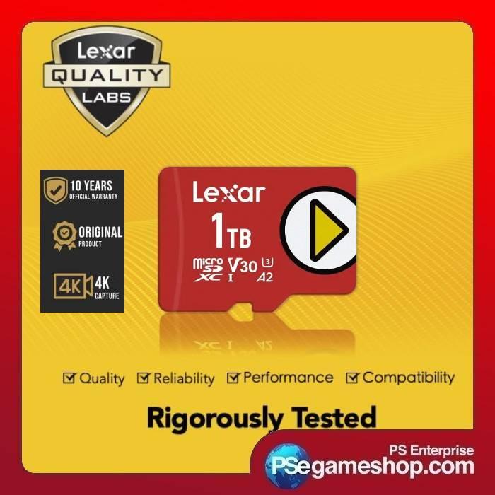 Promo Lexar 1TB PLAY microSDXC / Micro SD / Memory Card Cicil 0% 3x ...