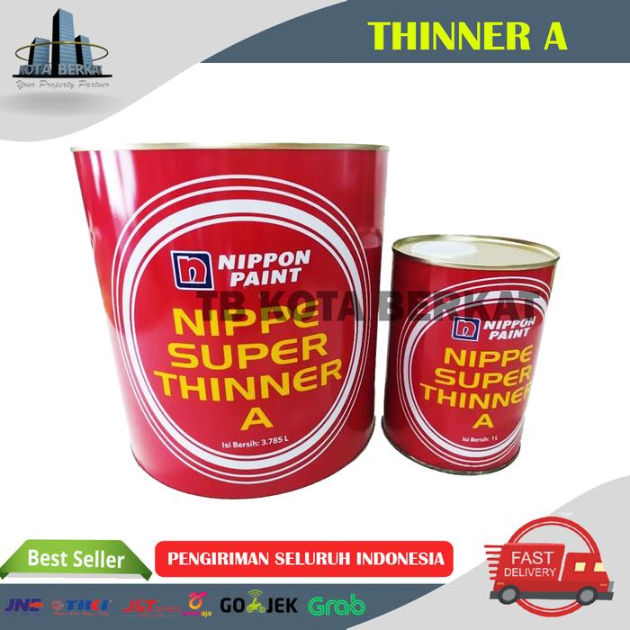 Jual THINNER A NIPPON PAINT 1LITER - Kota Balikpapan - TB. KOTA BERKAT ...