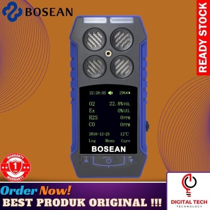 Jual Bosean BH-4S Gas Detector 4 in 1 H2S LEL O2 CO Monitor BH4S ...