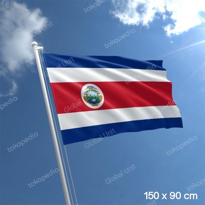 Jual Bendera Negara Kosta Rika / Flag of Costa Rica Ukuran Besar BB62 ...