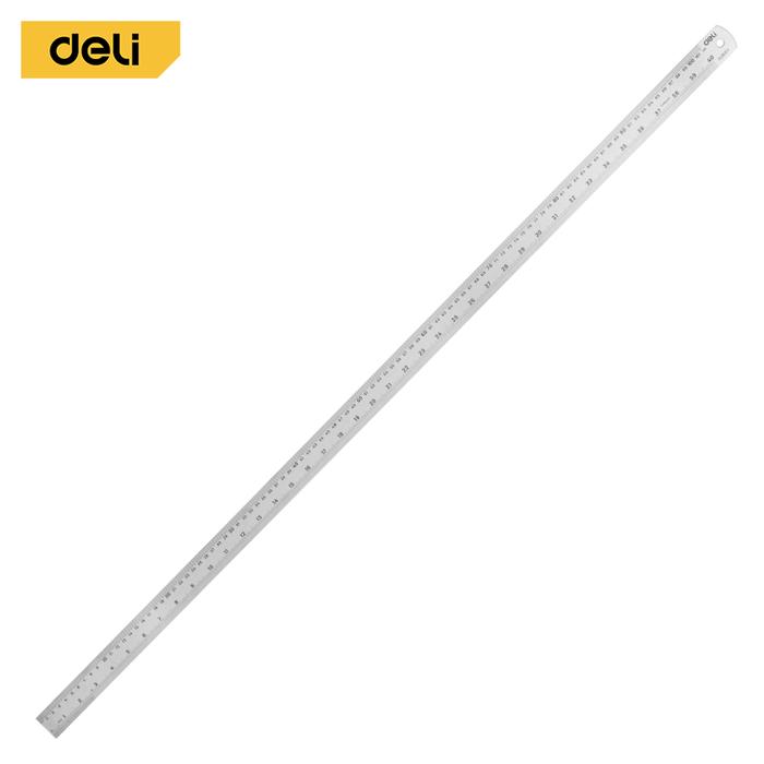 Jual Deli Penggaris Besi 100 Cm / Steel Ruler Garisan 100 Cm EDL8100Y ...