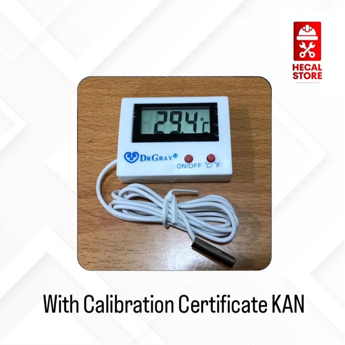 Jual thermometer kulkas digital DR GRAY dan SERTIFIKAT KALIBRASI - Kab ...