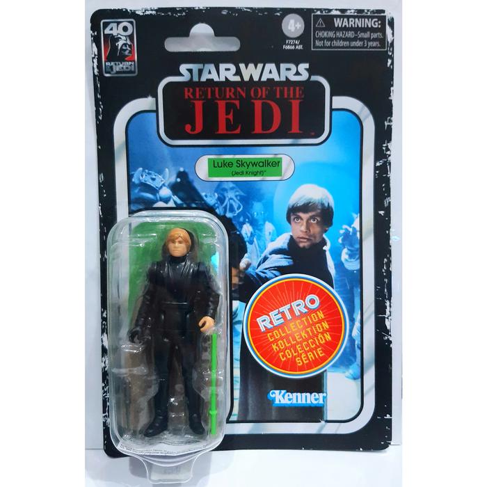 Jual Star Wars Retro figure Luke Skywalker Jedi Knight. ROTJ. Open Card ...