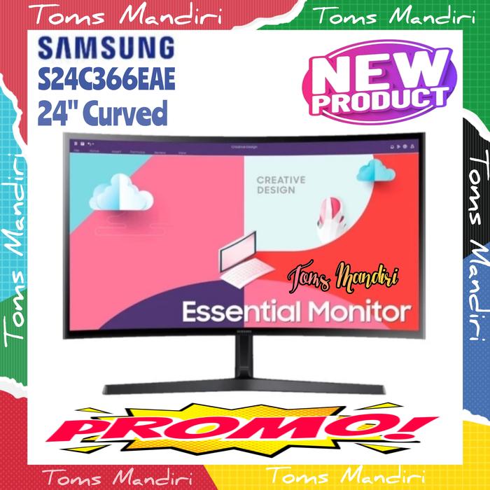 Jual Monitor LED Samsung 24" S24C366EAE FHD CURVED - Jakarta Barat ...