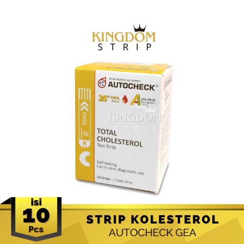 Jual Strip Autocheck Cholesterol (Kolesterol isi 10) - Kota Makassar ...