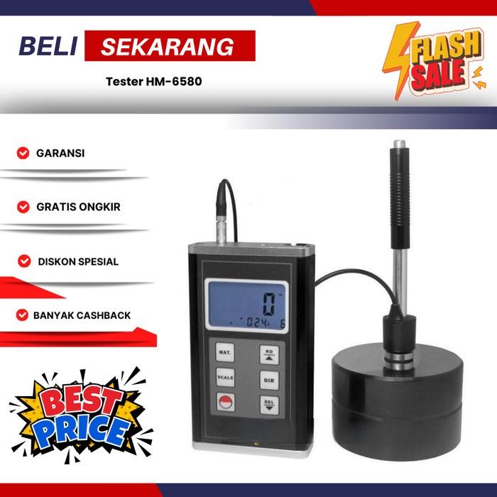 Jual Leeb Hardness Tester HM6580 Landtek Rebound Meter Gauge Besi Metal ...