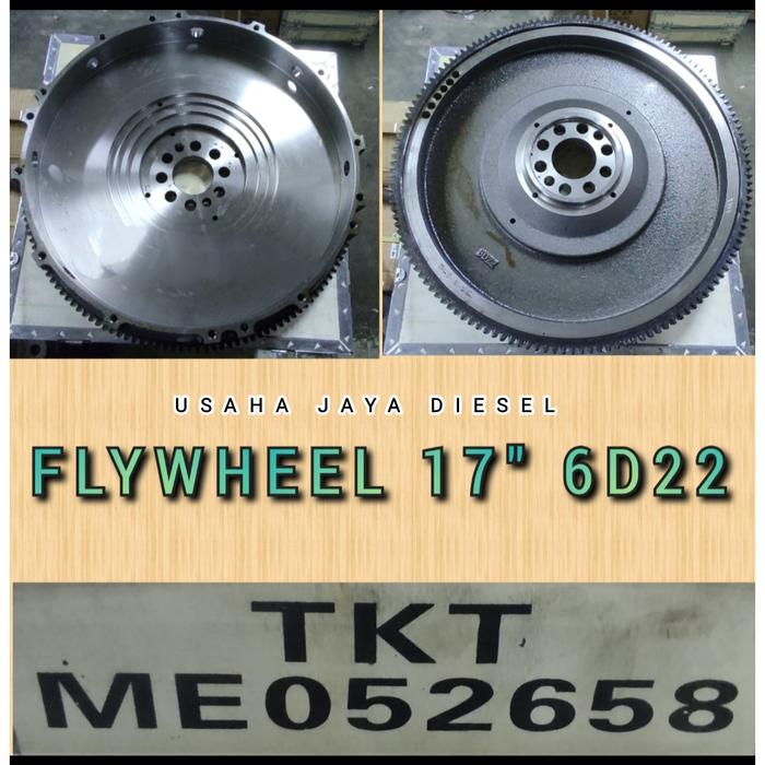 Jual Roda Gila Flywheel 17" Mitsubishi Fuso 6D22 Built Up Tronton ...