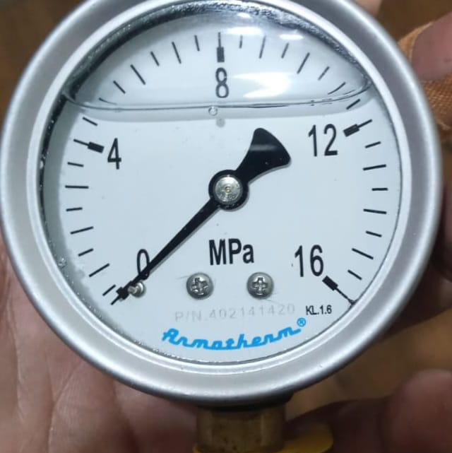 Jual Pressure gauge Armatherm 2,5" inch 0-16Mpa drat 1/4" NPT Brass - Kab. Tangerang - Cipta ...