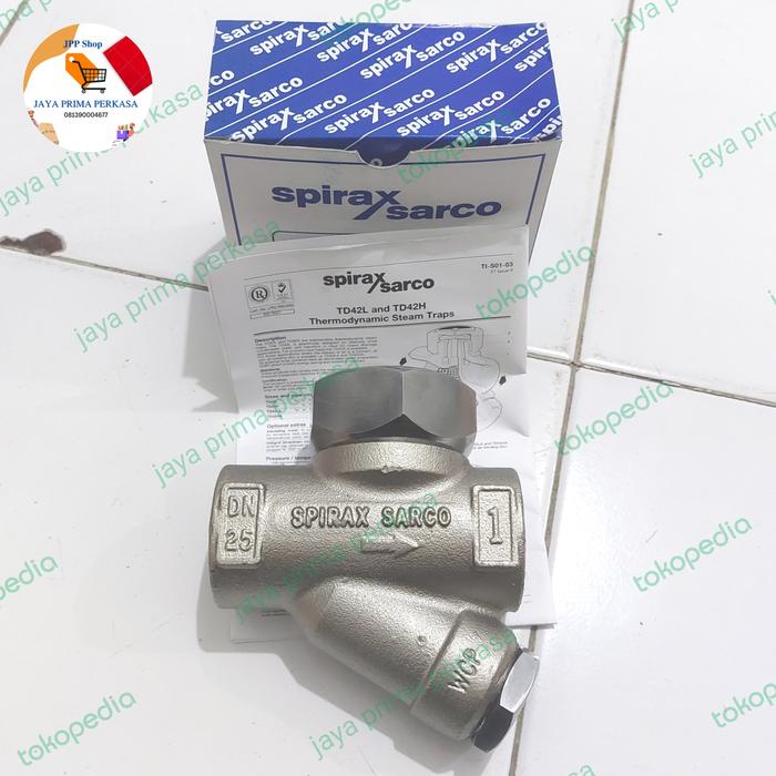 Jual Steam Trap Thermodynamic Spirax Sarco TD42H 1" inch DN25 - Jakarta ...