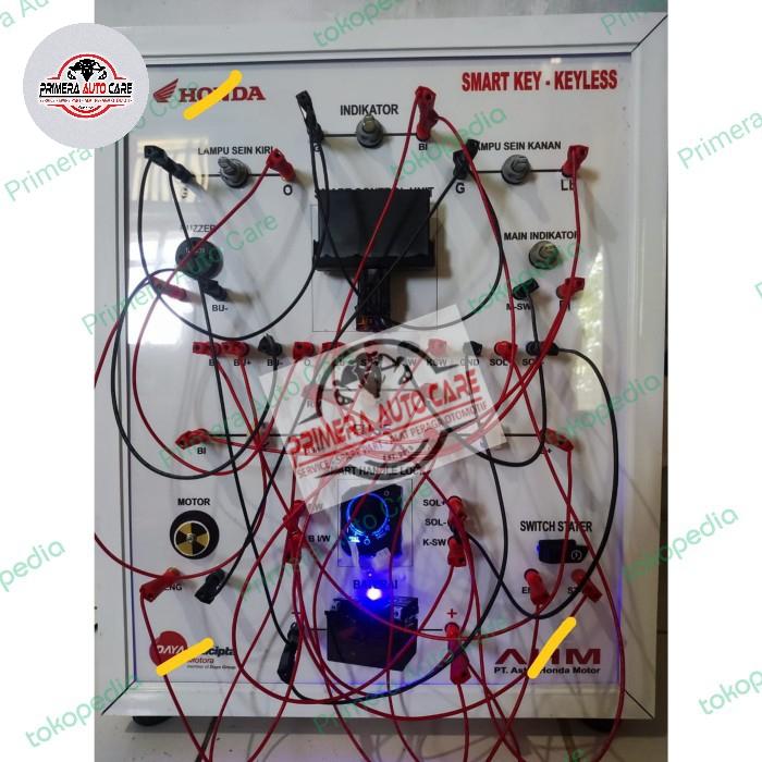 Jual Simulator Smart Key Keyless Trainer Answer Back System Honda Alarm ...