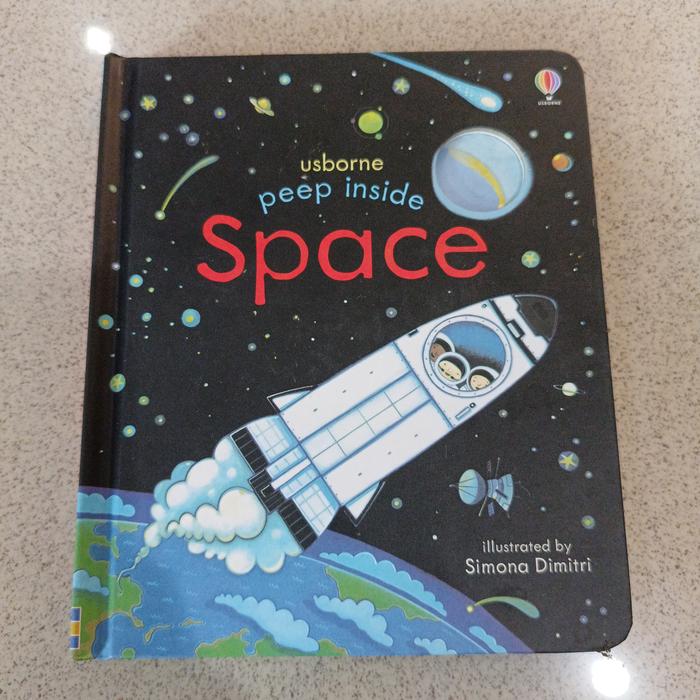 Jual Usborne peep inside space - Jakarta Barat - Dunia Bocil | Tokopedia
