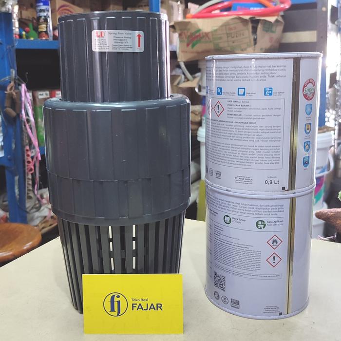 Jual Foot Valve klep bawah pipa hisap PVC 3 inch Taiwan LD Sellery ...