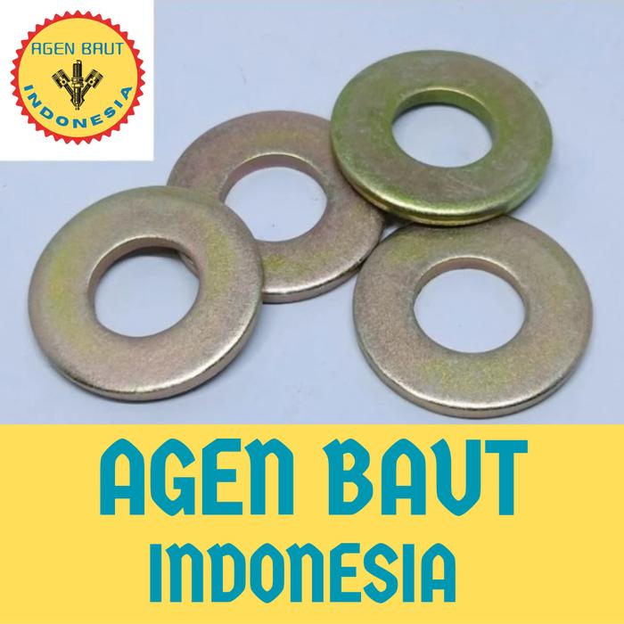Jual Ring Plat M10 untuk baut 14 ( Paket isi 100 pcs) - Kota Bekasi ...