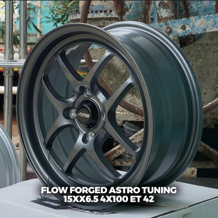 Promo Velg Flow Forged Astro Tuning ASTC14 15x6.5 H 4x100 ET42 73.1 ...