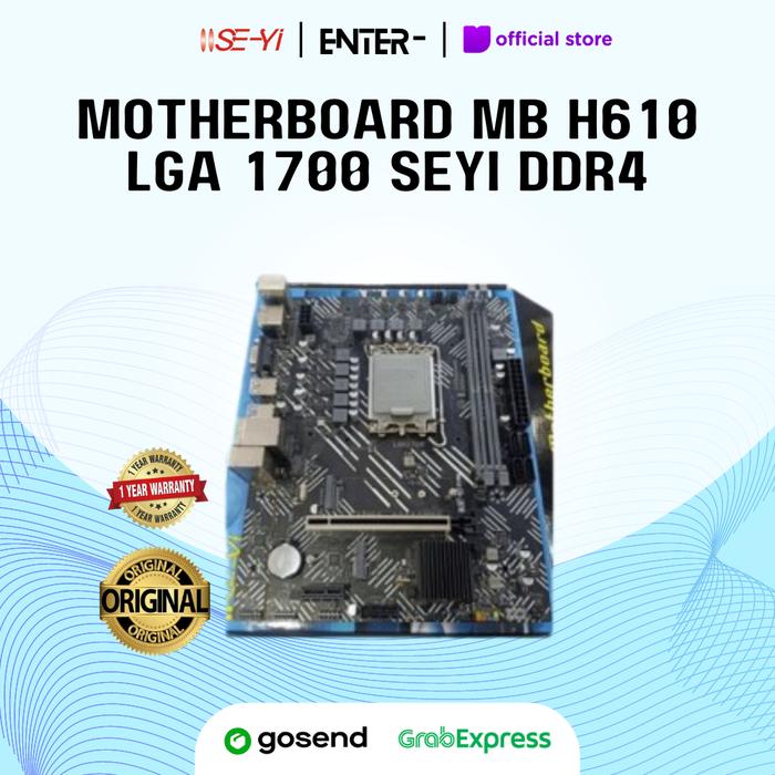 Jual MOTHERBOARD MB H610 LGA 1700 SEYI DDR4 - Kota Batam - enter ...