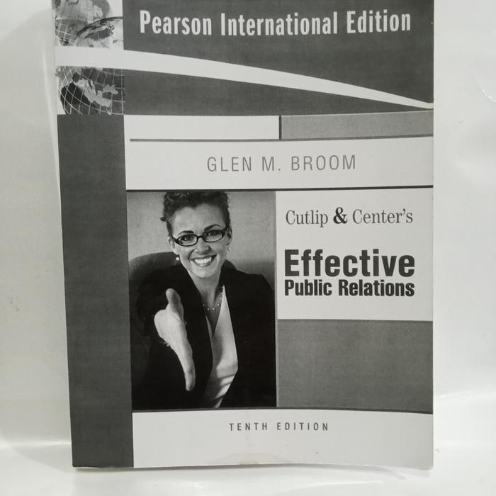 Jual Buku Effective Public Relations Cutlip¢er's Di Seller Noelle ...