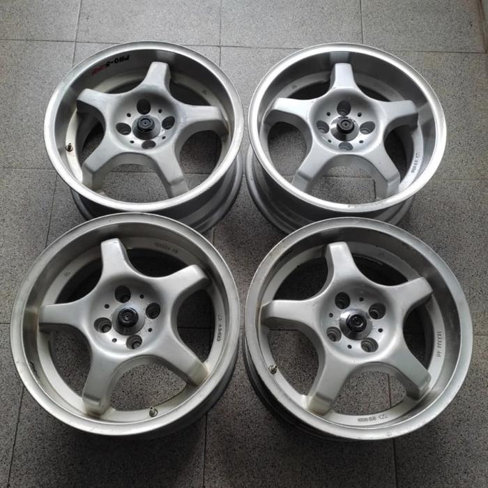 Jual Velg Original Pro5 Super Street R16x7 et. 40 4x100 made in Japan ...