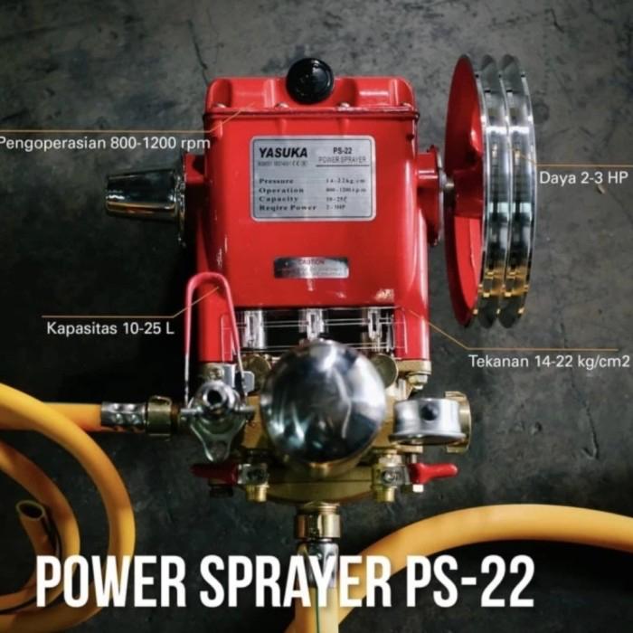 Jual Mesin Steam Bensin Yasuka 5.5HP high Pressure Power Sprayer ...
