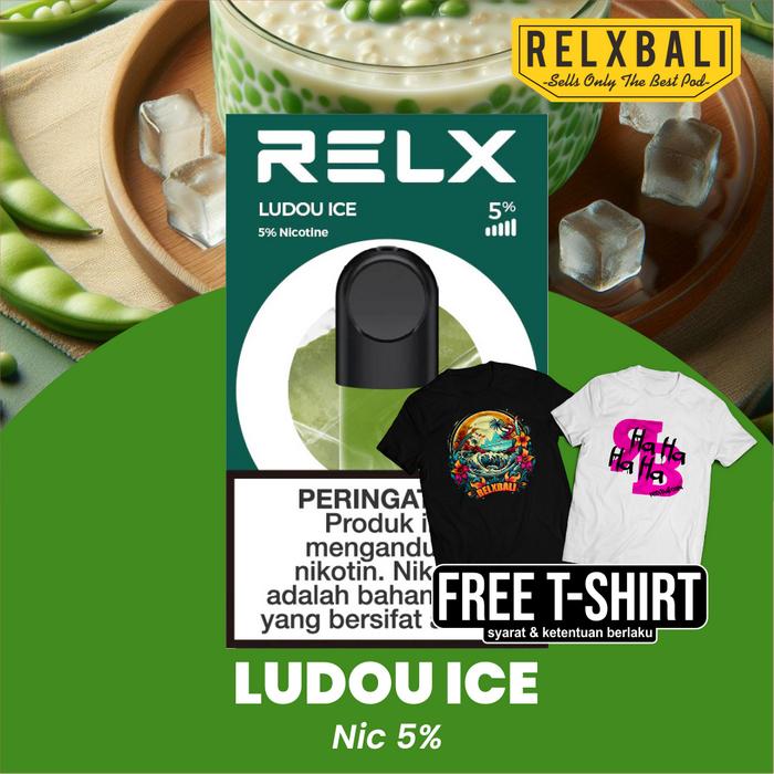 Jual RELX Infinity Pod PRO LUDO ICE 5% / KACANG IJO 1 Pack Isi 1 Pods ...