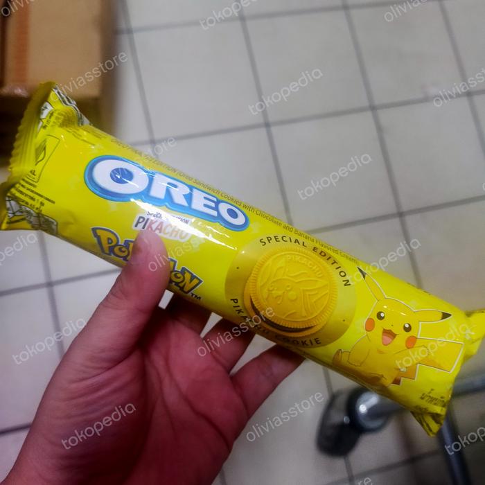 Jual oreo pikachu x oreo pokemon x oreo limited edition - Kota ...