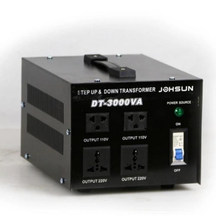 Jual Trafo Step Down & Up 220V to 110V 3000VA/3000Watt Multi Output DT-3000 - Jakarta Pusat ...