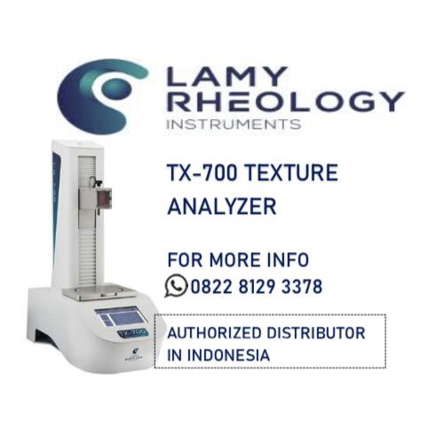 Jual LAMY RHEOLOGY TX-700 TEXTURE ANALYZER - Jakarta Utara ...