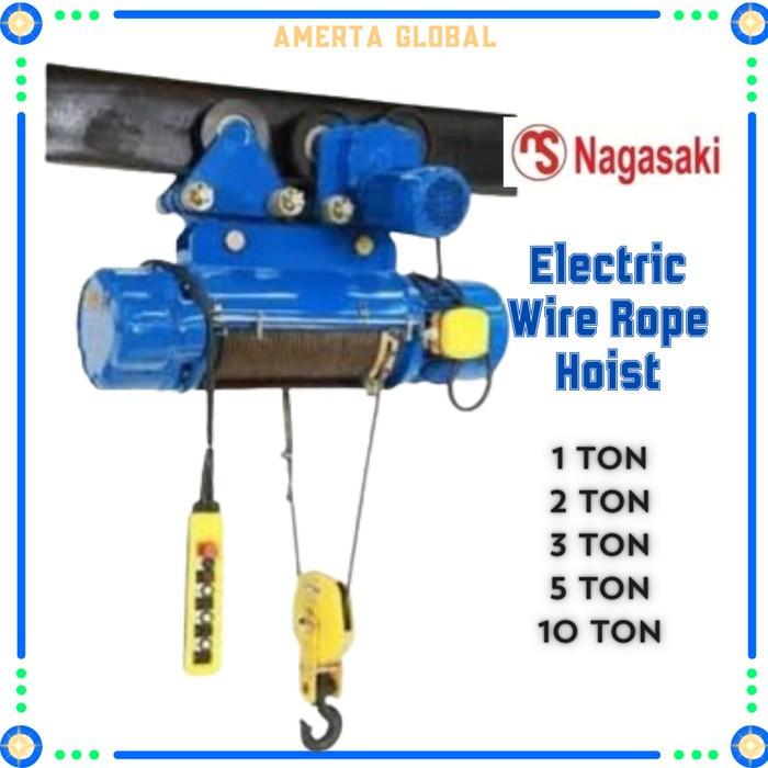 Jual Electric Wire Rope Hoist Nagasaki 5 Ton (12 meter) - Original ...