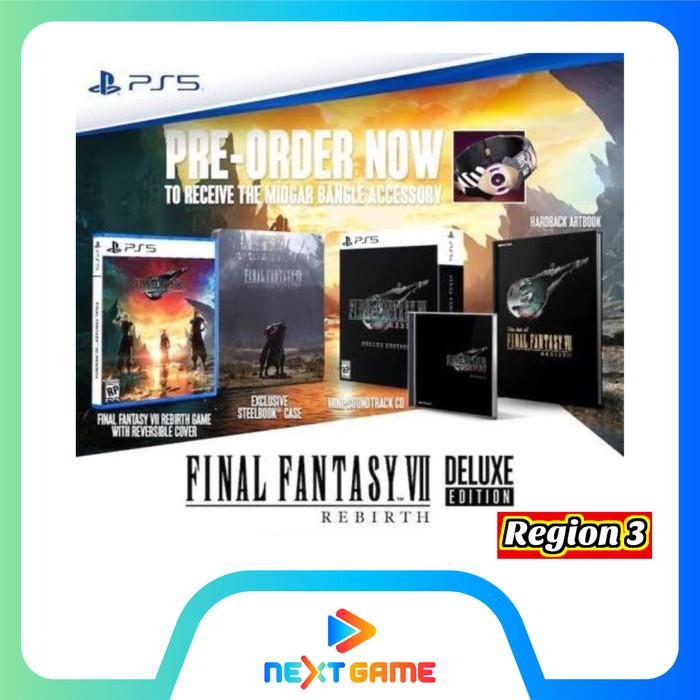 Promo PS5 Final Fantasy VII Rebirth Deluxe Edition - FF 7 Rebirth Cicil ...