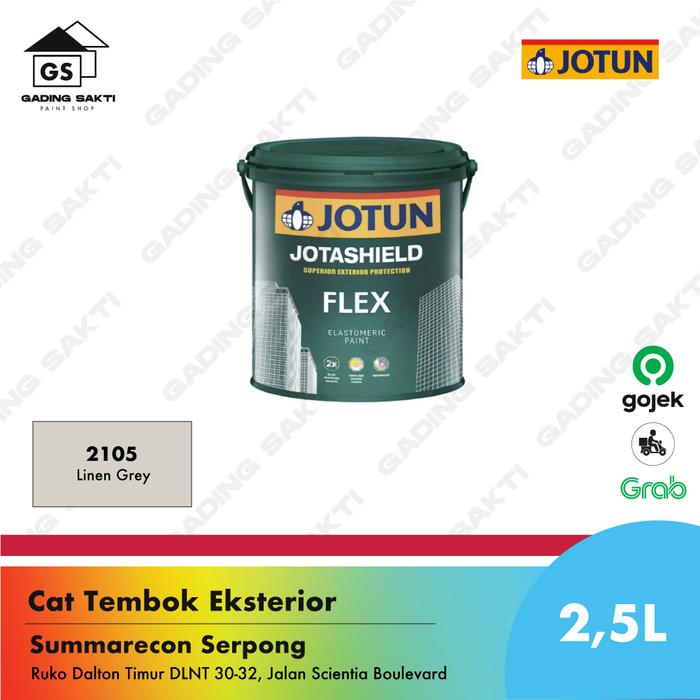 Jual Jotun Jotashield Flex (2105) Linen Grey Galon 2,5L - Kab ...