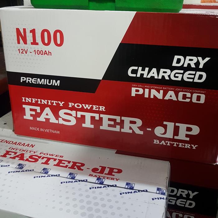 Jual Aki 12v 100ah N100 Faster - Jakarta Selatan - Dominoaki | Tokopedia