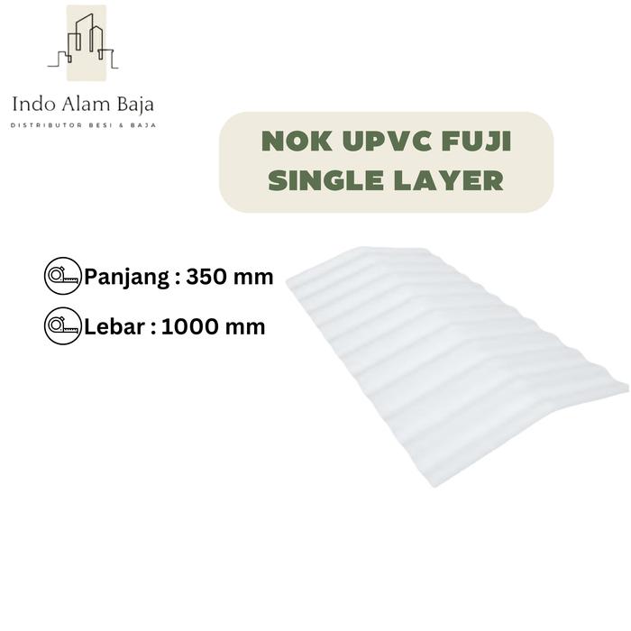 Jual Nok Atap UPVC Single layer - Kota Depok - Indoalambaja | Tokopedia