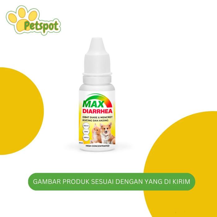 Jual MAX DIARRHEA | Obat Anti Diare dan Mencret Untuk Kucing dan Anjing ...