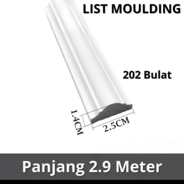 Jual LIST MOULDING PVC / WALL MOULDING PVC / DECORASI DINDING - 202 ...