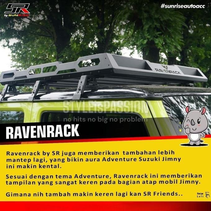 Jual # Roof Rack Mobil Model Raven Rack By Sunrise Automotive ...