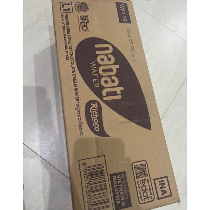 Jual Richeese Nabati Wafer 110 gr - ( HARGA 1 DUS ISI 24 pcs ...