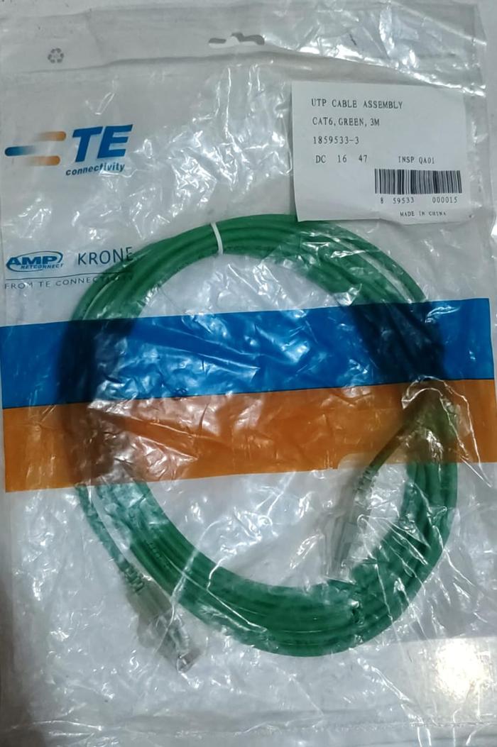 Jual AMP Patchcord cat6 SLIM / Patch cord cat.6 10ft 3M Original ...