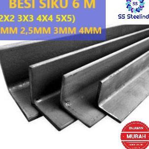Jual Best - BESI SIKU L 6 METER 2X2-3X3-4X4-5X5 (1,5MM - 2MM - 2,5MM ...