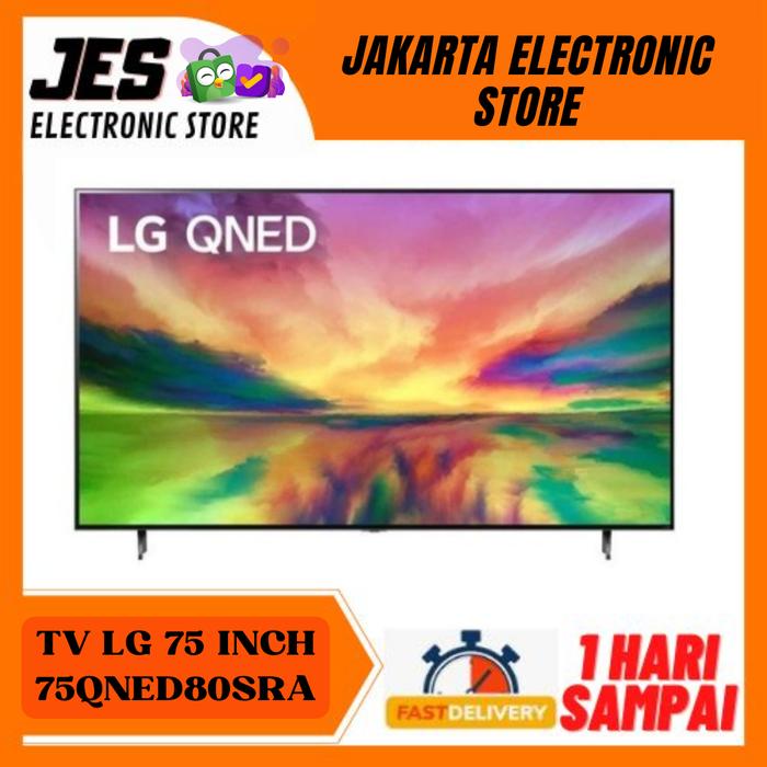 Promo TV LG 75QNED80 QNED 75 INCH UHD SMART TV 4K HDR - 75QNED80SRA ThinQ Cicil 0% 3x - Jakarta ...